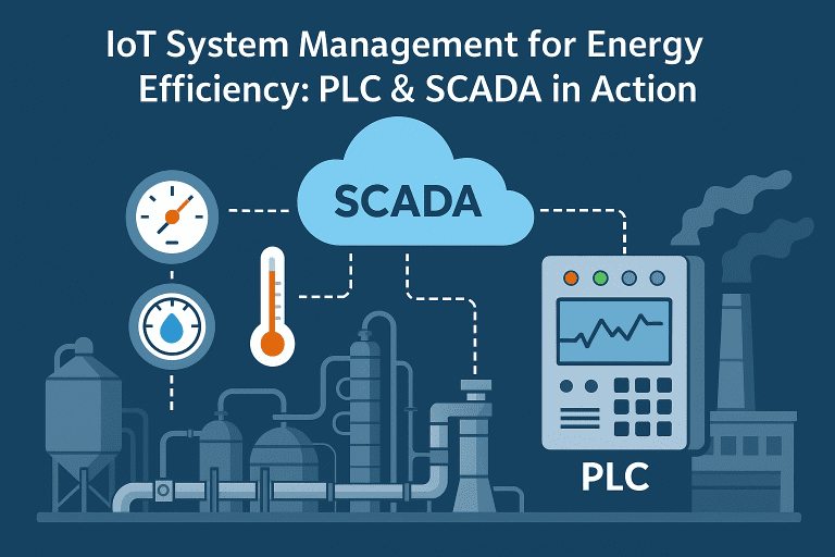 Iot System Management For Energy Efficiency Plc And Scada